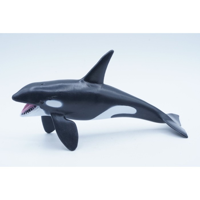 Jual KORI Tiger Whale Seguni Ikan Paus Pembunuh Orca Mainan Figure ...
