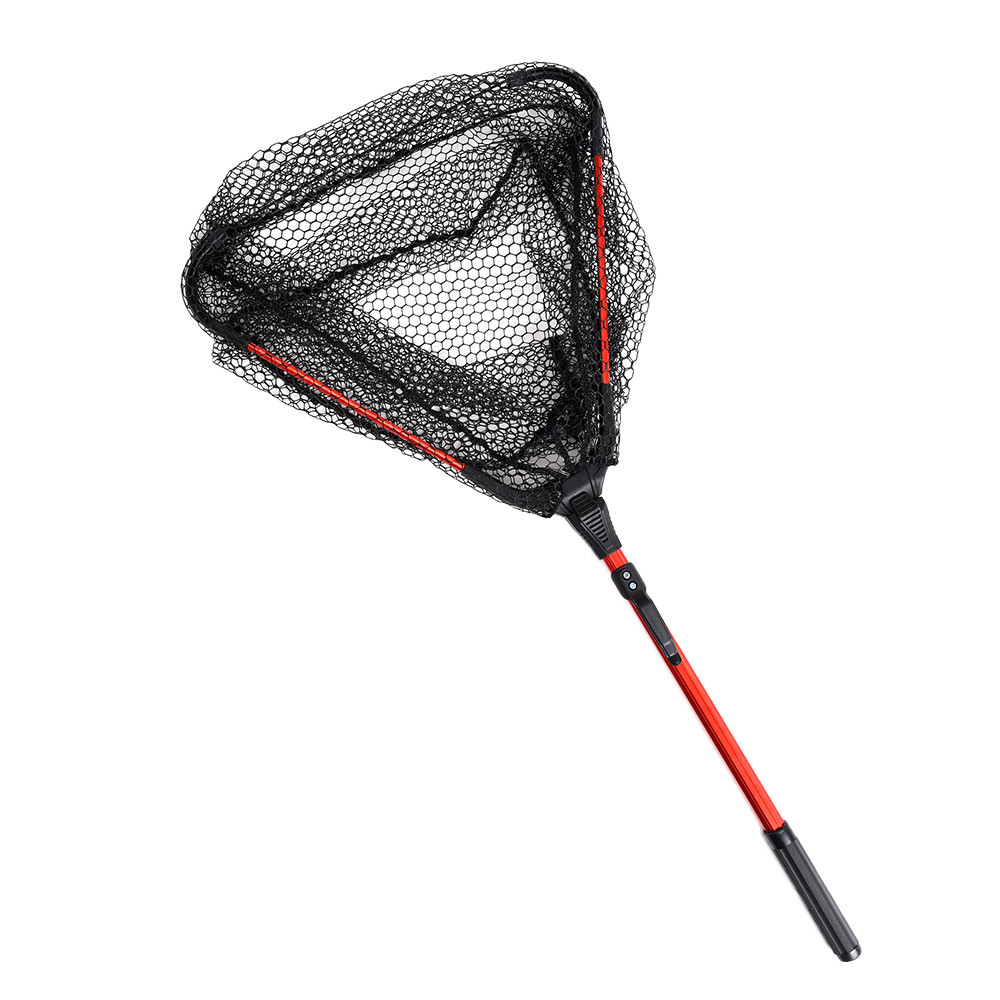 Jual Lixada Fly Fishing Triangle Brail Landing Net Portable Foldable ...