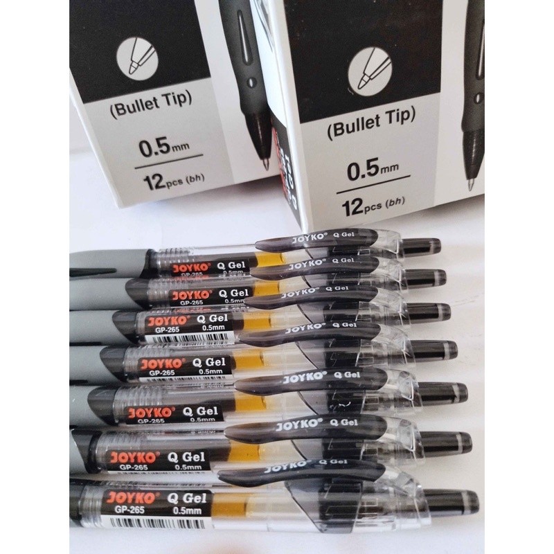 Jual Gel Pen / Pulpen / Pena Joyko GP-265 / Q Gel / 0.5 mm | Shopee Indonesia