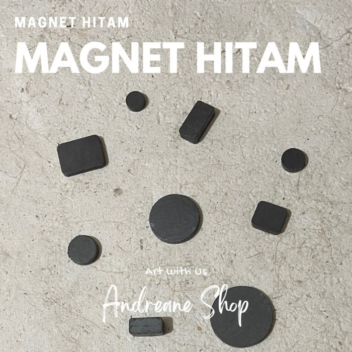Jual Magnet Hitam Kotak Magnet Kulkas | Shopee Indonesia