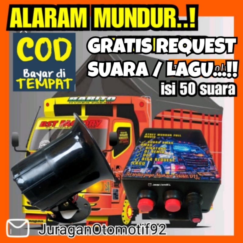 Jual AS56RT atret mundur lagu alaram mundur awas truk alarm mundur ...