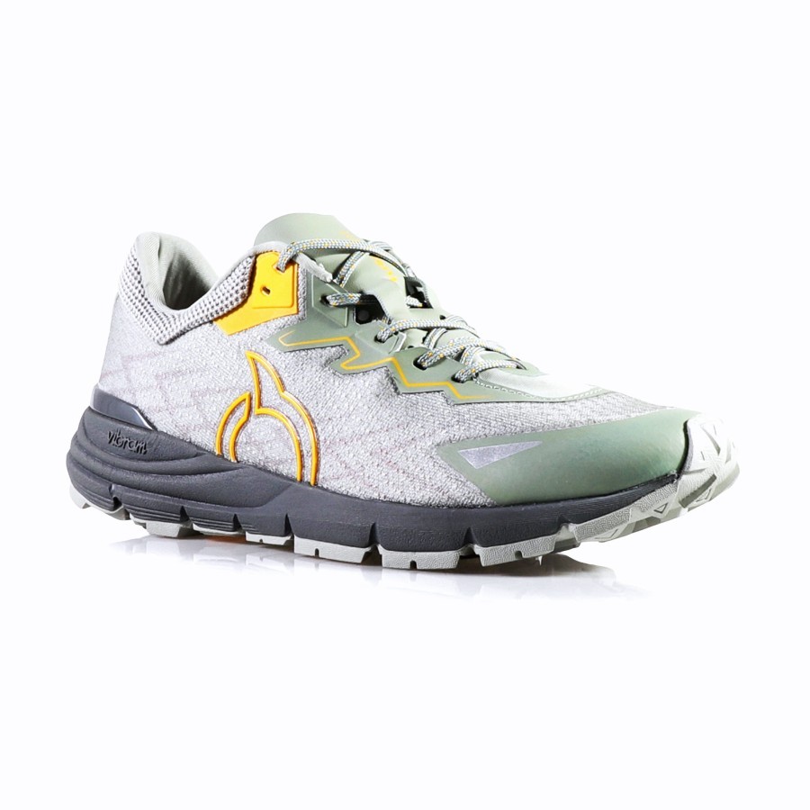 Jual Ortuseight Sepatu Trail Running Sierra - Smoke Green/Mustard ...
