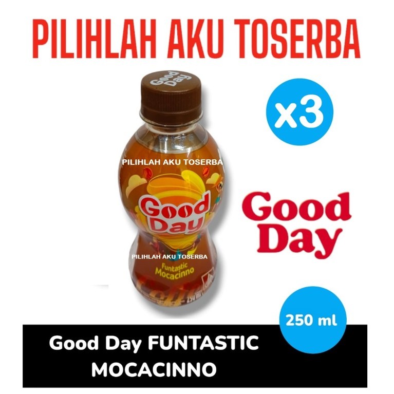 Jual GOOD DAY Coffee Funtastic MOCACINNO 250 ml - ( HARGA 3 botol ...