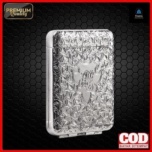Jual AH27M Kotak Rokok Panjang Elegan Vintage Cigarette Box Case Slim ...