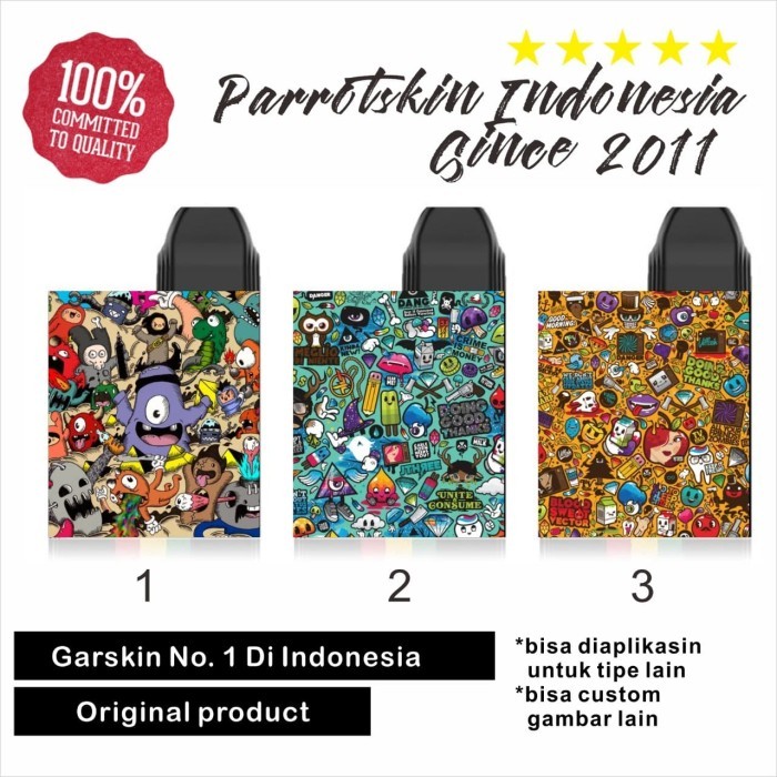 Jual Garskin Skin Caliburn Koko doodle Edition warp sticker by Urbanite ...