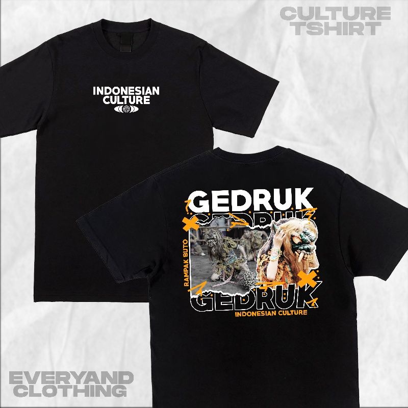 Jual Tshirt Culture / Kaos Kesenian Gedruk | Shopee Indonesia