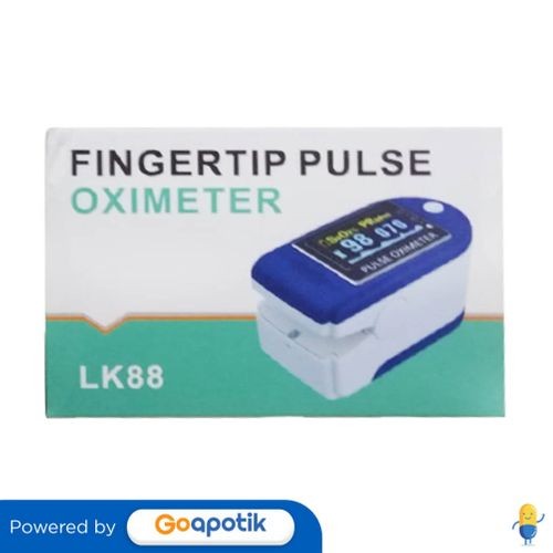 Jual General Care Lk88 Oximeter Fingertip Pulse Biru | Shopee Indonesia