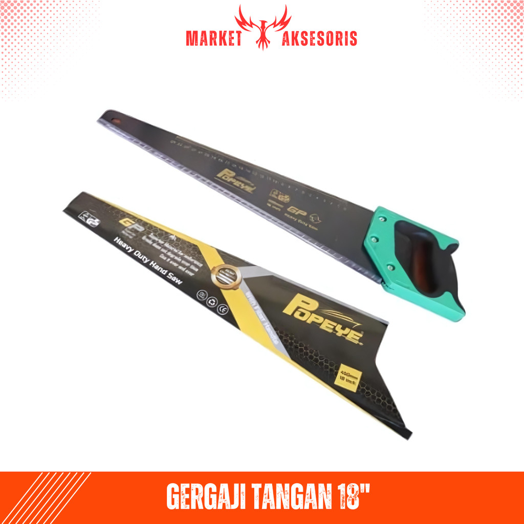 Jual Gergaji Gorok Tangan 18" Hand Saw Geraji Kayu Handsaw Manual ...
