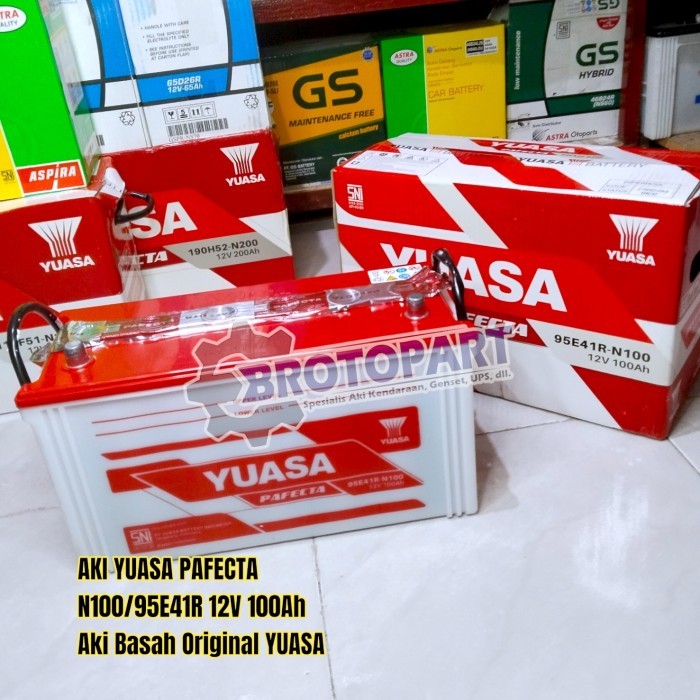Jual Aki Mobil Basah Toyota Dyna, Rhino, Tata Prima, Ultra 1012 Yuasa N100 | Shopee Indonesia