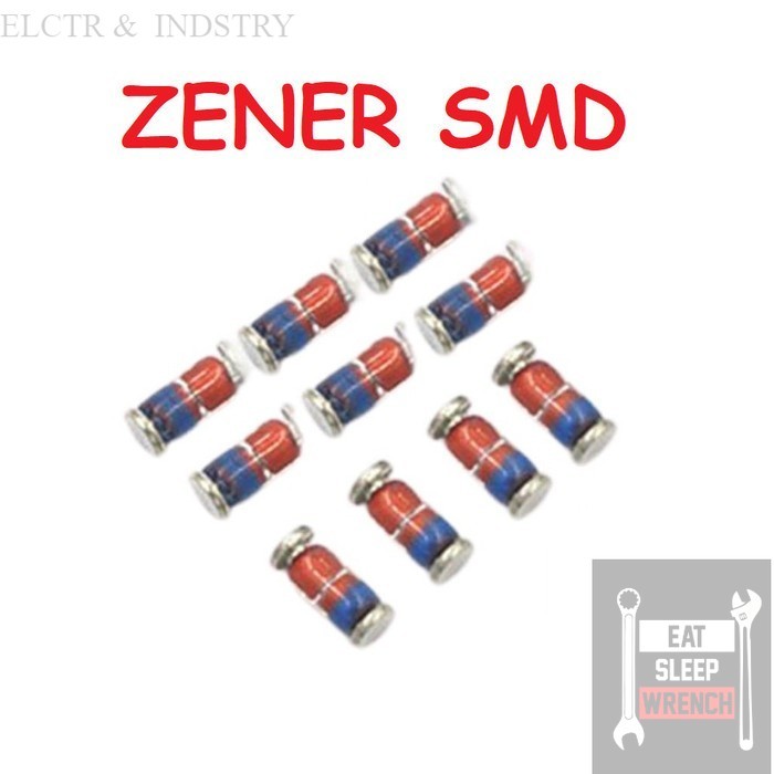 Jual DIODA ZENER 6V2 0,5W Diode 6,2V ZMM6V2 SOD80C SMD SMT Transistor ...