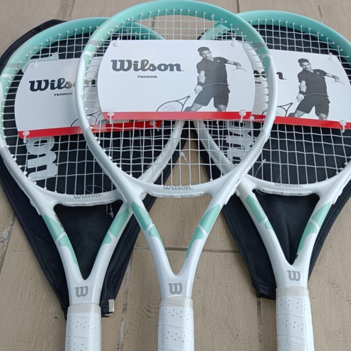 Jual Raket Tennis Wilson Essence Lite Mint White Raket Racket Wilson ...