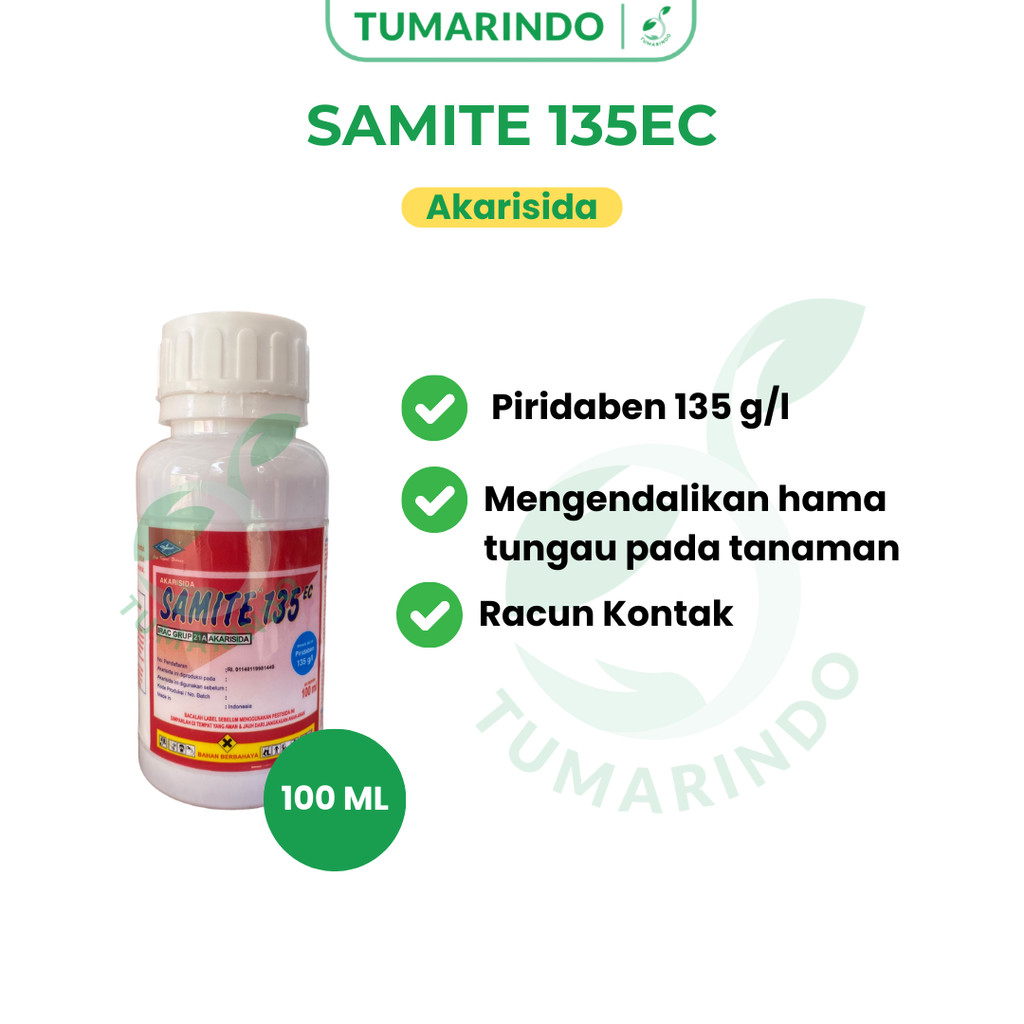 Jual Samite 135 Ec 100ml Insektisida Akarisida Mengendalikan Hama ...