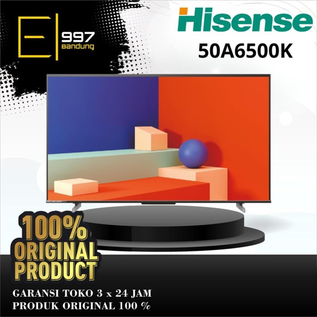 Jual HISENSE LED TV 50A6500K , Smart Google TV 50 Inch 4K UHD | Shopee ...