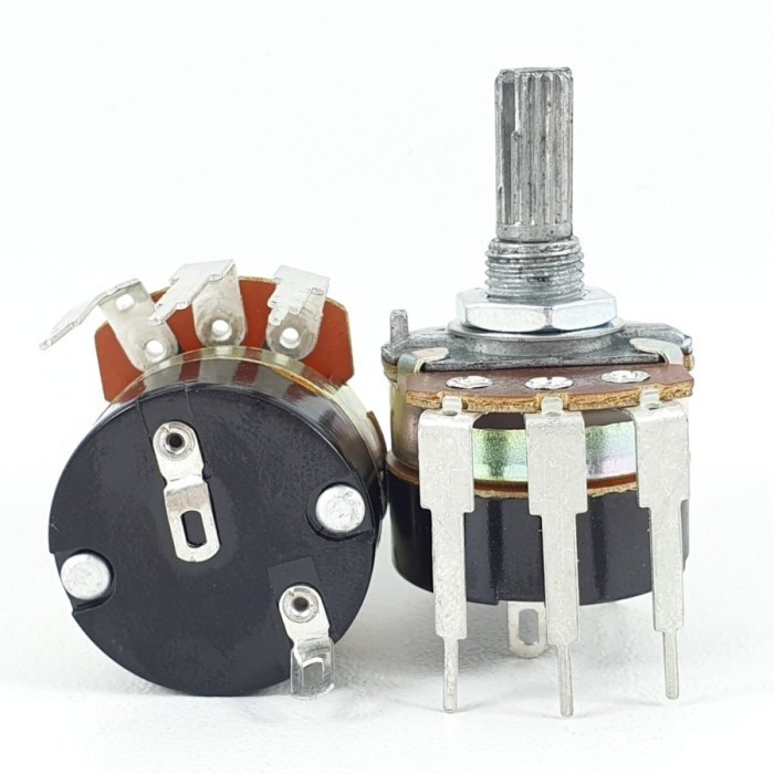 Jual Potensio Dimmer Besar 3 pin 50k Drat Mono Kaki Panjang 3 Tekuk ...