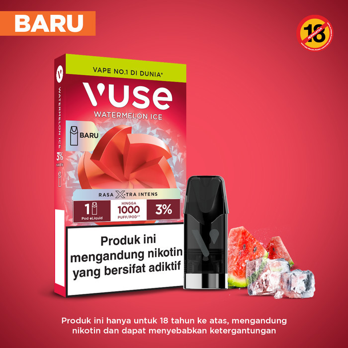 Jual VUSE Pod Ekstra Intens – Watermelon Ice | Vape Pod | Shopee Indonesia