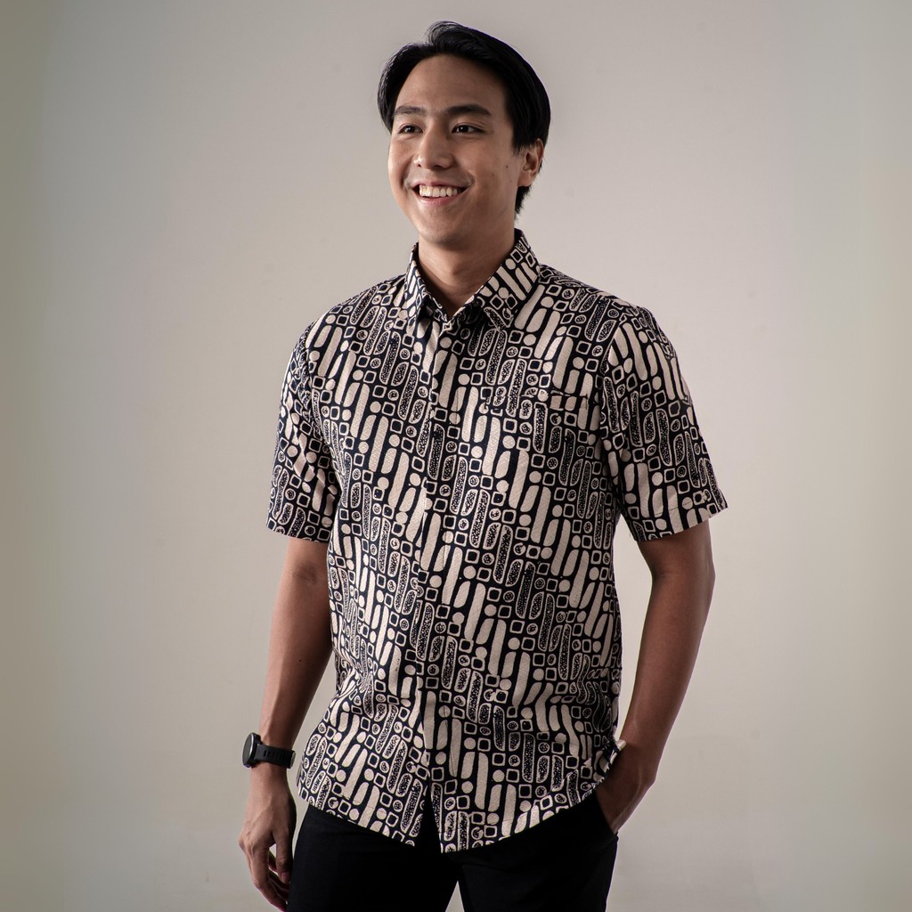 Jual Mandalas Bonadan - Kemeja Batik Pria Lengan Pendek | Shopee Indonesia