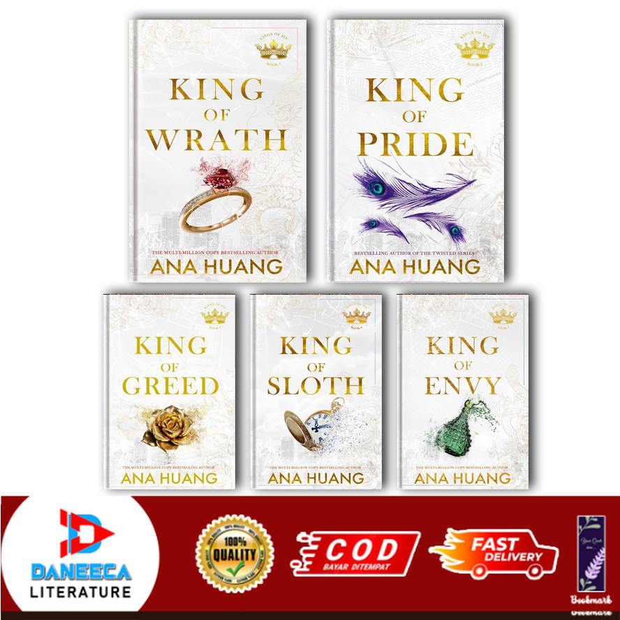 Jual Kings of Sin (4 book series) King of Wrath | King of Pride | King of Greed | King of Sloth ...