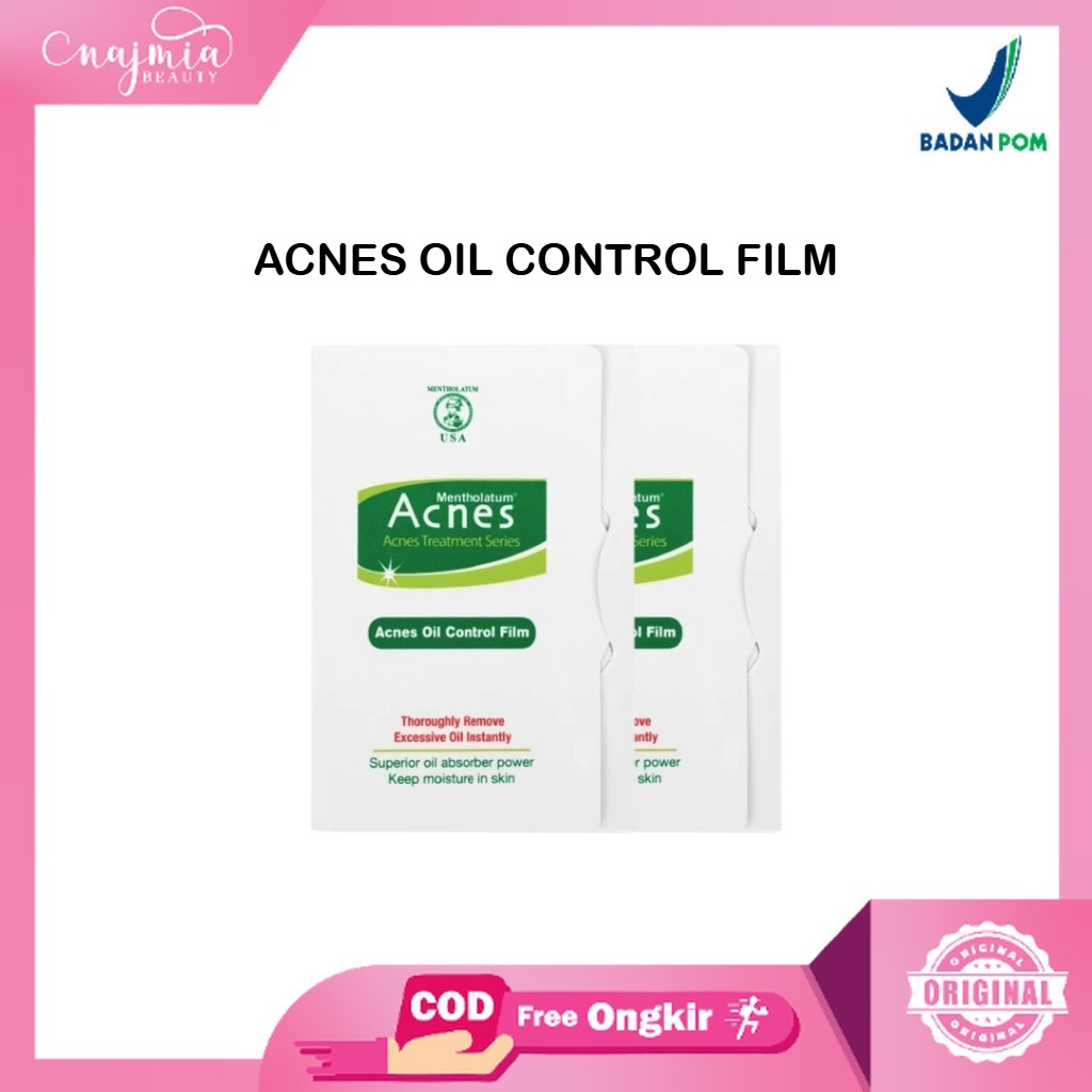 Jual Najmia Ofc Acnes Oil Control Film 50 Sheet | Shopee Indonesia
