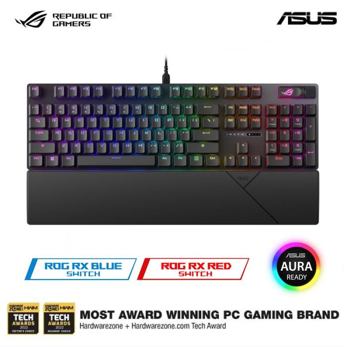 Jual ASUS ROG Strix Scope II RX | Gaming Keyboard ROG RX optical ...