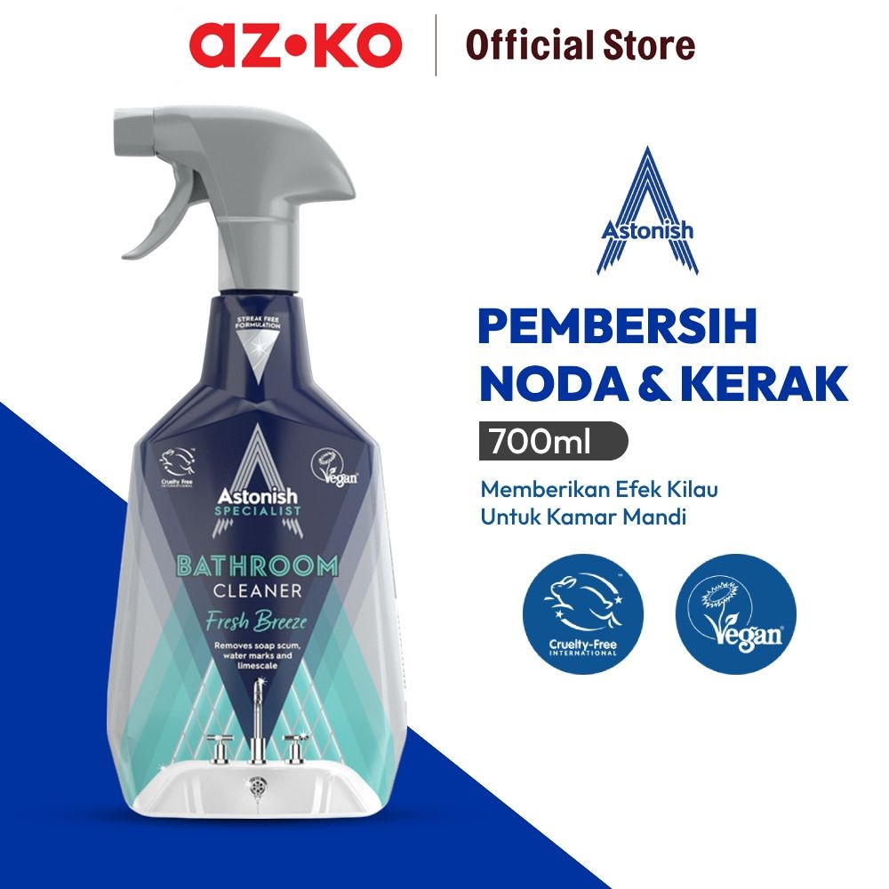 Jual AZKO Astonish Pembersih Kamar Mandi Fresh Breeze 750 ml Liquid ...