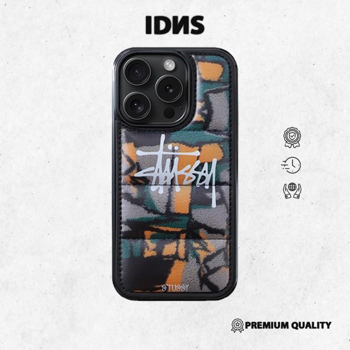 Jual IDNS Stussy Casing Iphone 11 12 Pro Max 13 Pro Max 14 Pro 15 Pro ...