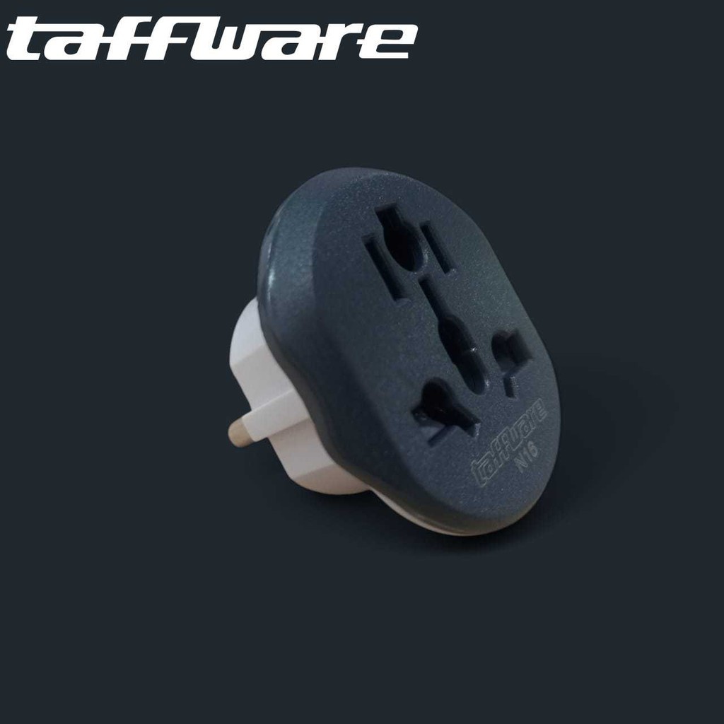 Jual Taffware Loop Universal Travel Adaptor AU US UK to EU Plug 16A ...