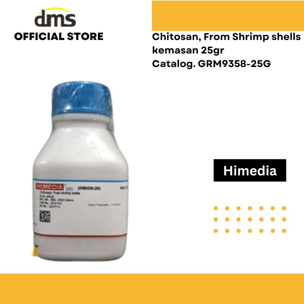 Jual Chitosan, From Shrimp shells kemasan 25gr Himedia | Shopee Indonesia
