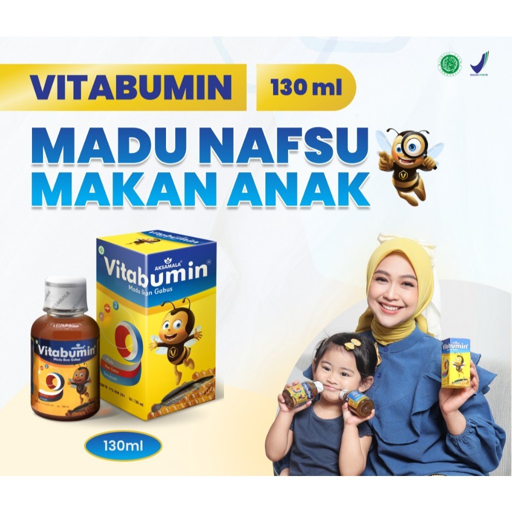 Jual Vitabumin Madu Penambah Nafsu Makan Anak Original Vitamin Penambah Berat Badan dan ...