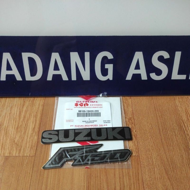 Jual stiker logo suzuki F150 satria fu injeksi 68100-12K00 | Shopee ...