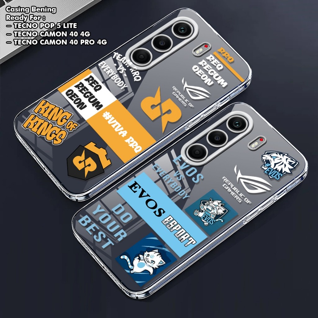 Jual Azole Case Kesing Clear Gloosy Ready Untuk Tecno Pop 5 Lite Camon ...