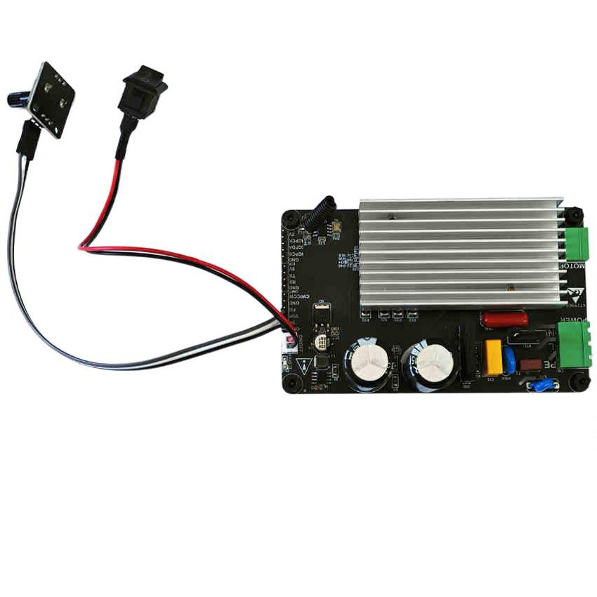 Jual FOC Chord Wave 220V 250W Three-phase DC Brushless Permanent Magnet ...