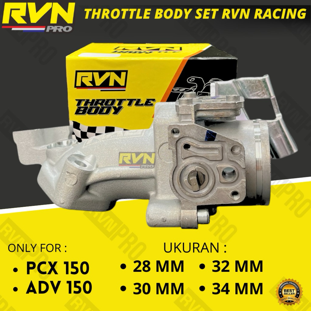 Jual RVN TB SET THROTTLE BODY TUAS GAS ASSY PCX 150 ADV 150 UKURAN 28 ...