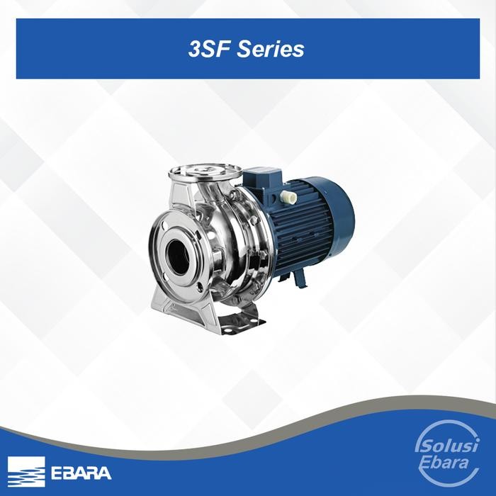 Jual EBARA 3SF 40-200/11 KW 380V/3PH - Centrifugal Stainless Steel Pump ...