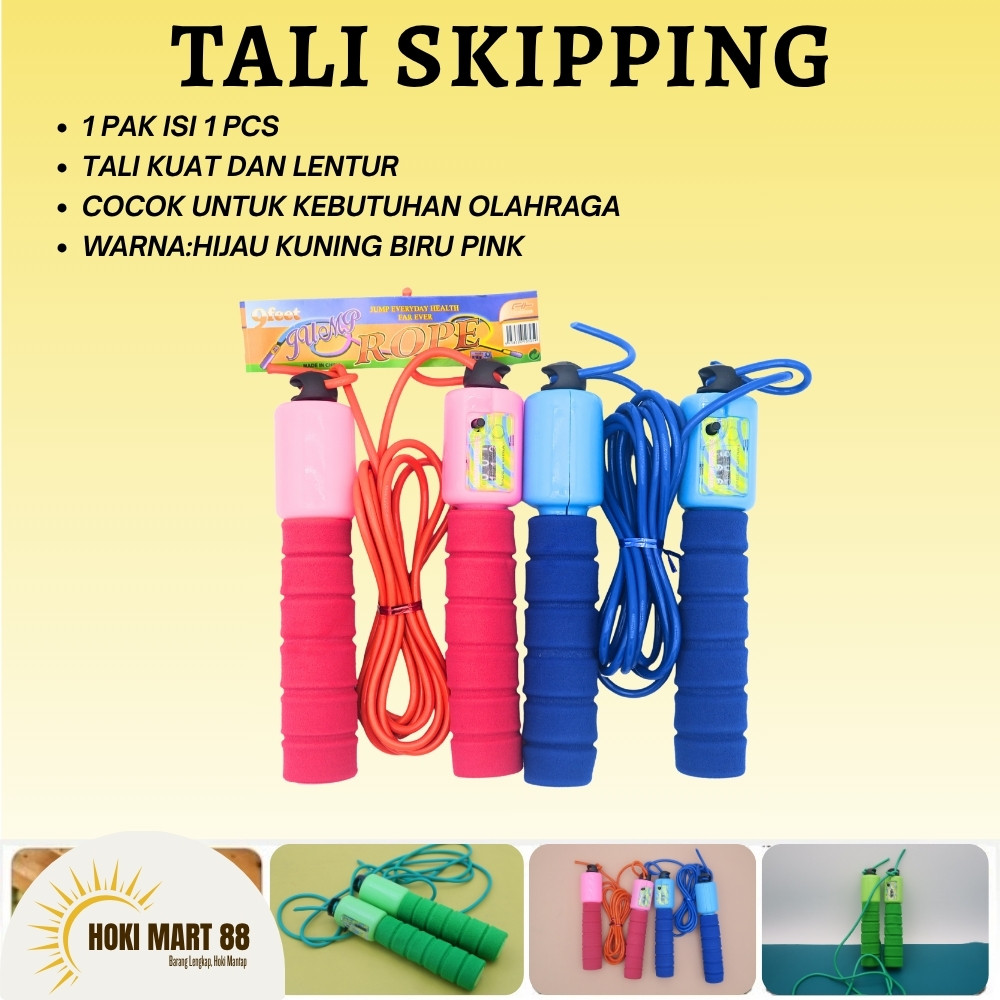 Jual Tali Lompat Skipping / Jump Rope dengan Counter | Shopee Indonesia