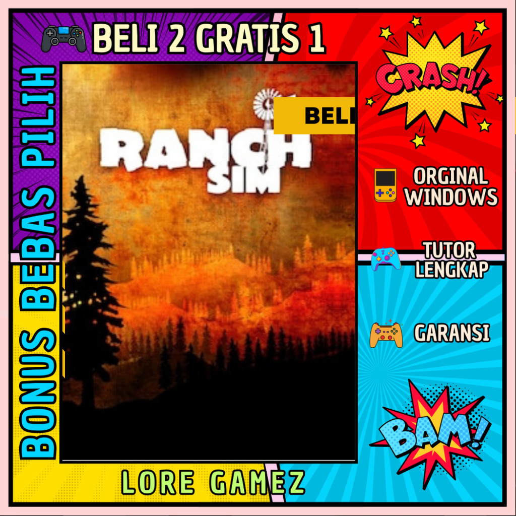 Jual RANCH SIMULATOR BUILD FARM HUNT - GAME PC - GAME LAPTOP - PC GAMES ...