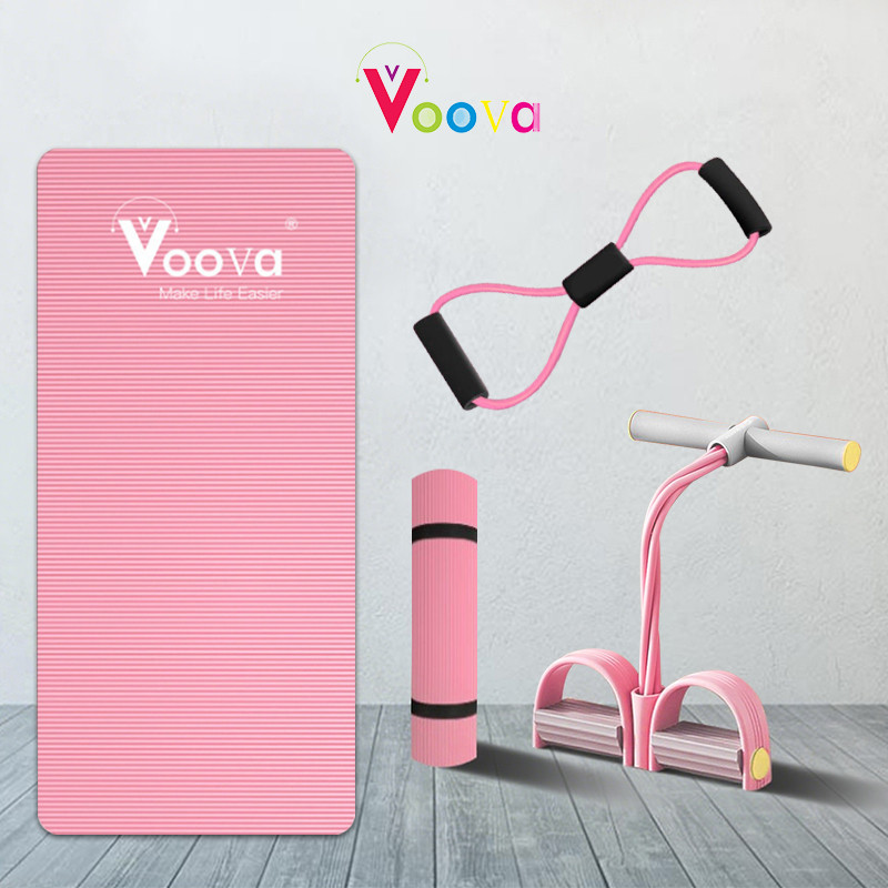 Jual VOOVA Paket Olahraga Lengkap/ Set Olahraga di Rumah/ 4 IN 1 Set ...
