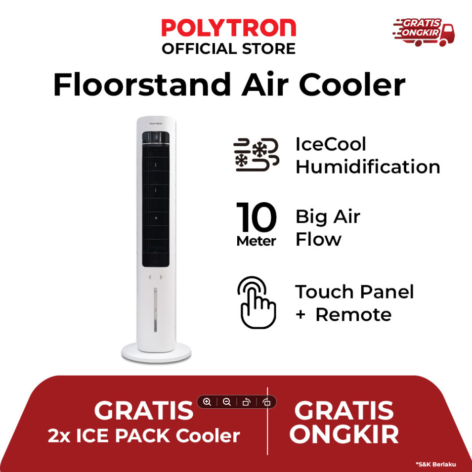 Jual FLOOR STAND AIRCOLLER POLYTRON PCA200 ORIGINAL PENDINGIN UDARA ...