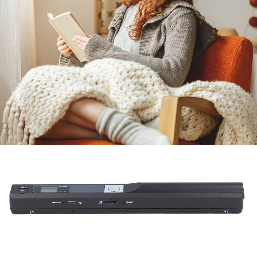 Jual 8.27 Inch Portable Handheld Scanner 900DPI HD - A4 Document Photo ...
