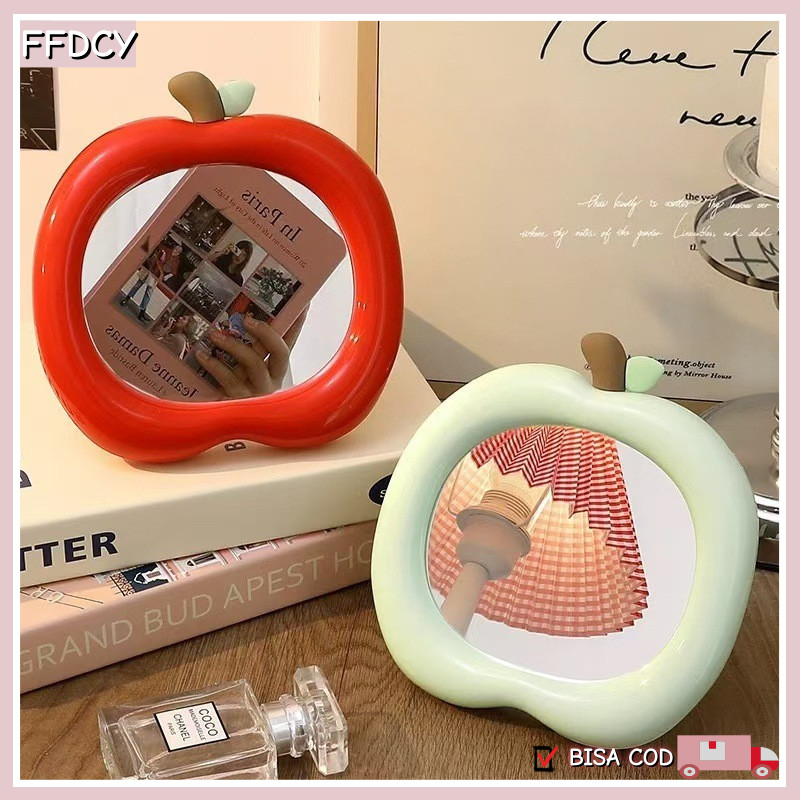 Jual Aesthetic Korean Apel Lucu Mirror Kaca / Kaca Cermin/Cermin Make ...