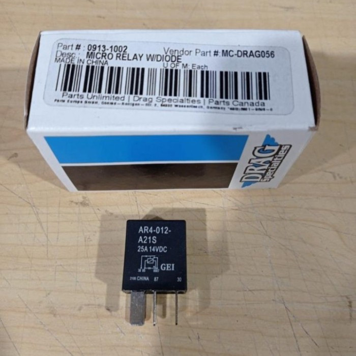 Jual RELAY MICRO DIODE HARLEY DYNA TOURING SOFTAIL 0913-1002 OEM ...