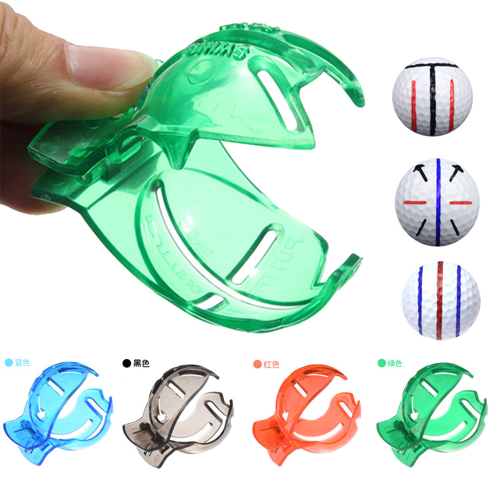 Jual Golf Ball Line Maker Liner Penanda Garis Bola Golf Marker Putting ...