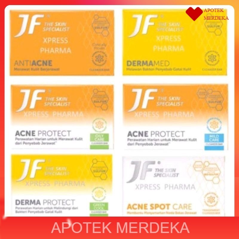 Jual ( Sabun Sulfur ) JF Cleanser Bar Derma Protect Blue Ocean 90 gr ...