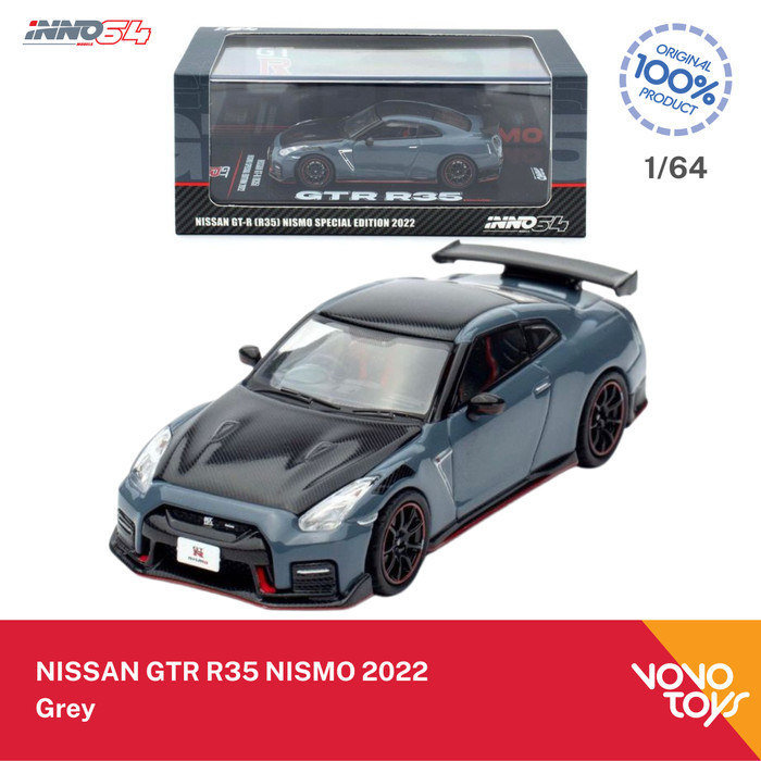Jual Inno 1/64 Nissan GTR R35 Nismo Special Edition 2022 Grey Inno64 ...