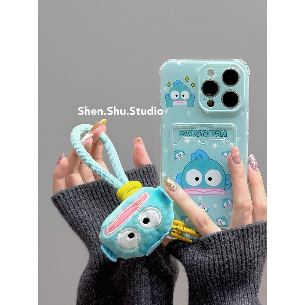Jual Biru gurita Kartun aesthetic Card holder HP Casing Redmi 12 Note ...