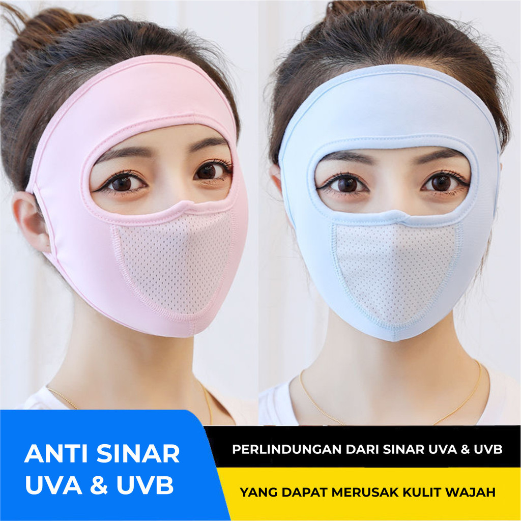 Jual BIGSMILE Masker Ninja Pelindung Wajah Full Anti Debu Polusi Sepeda ...