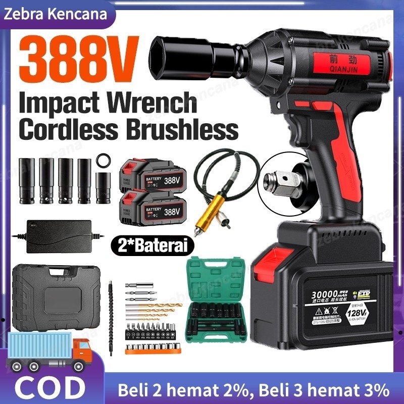 Jual 98V Impact Wrench Cordless 98V Mesin Impact Wrench Cordless Impact Wrench Multi Fungsi ...