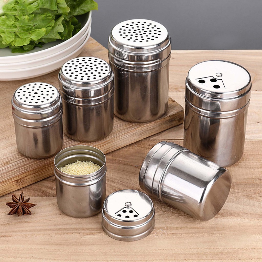 Jual PAD Botol Merica Shaker Stainless Wadah Bumbu Tempat Garem Gula ...