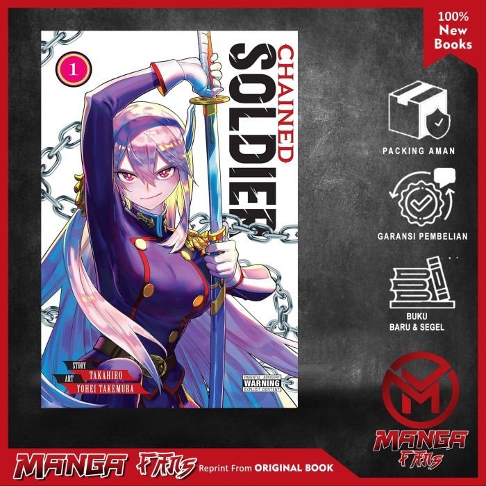Jual Komik Manga: Chained Soldier 7 book series by Takahiro - vol 1 ...