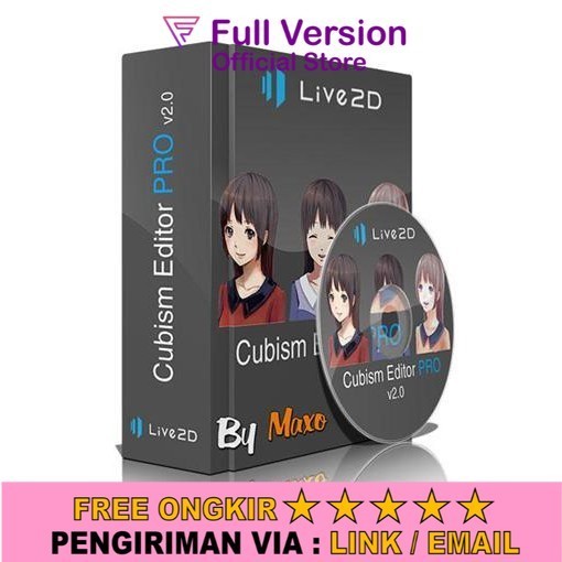 Jual Live2D Cubism 320 - Aplikasi Untuk Membuat Karakter Anime Animasi ...