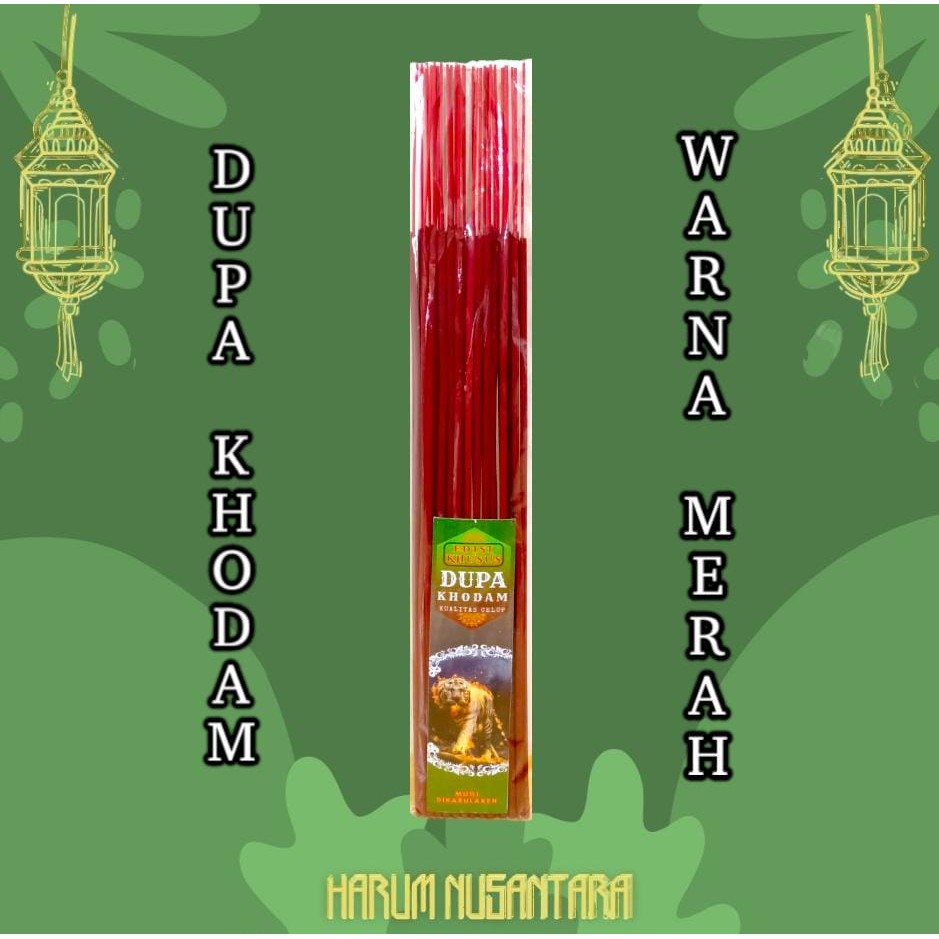 Jual Dupa Khodam Macan Putih Isi 30 Batang Warna Merah | Shopee Indonesia